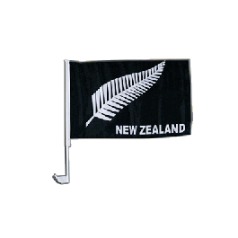 Drapeau de voiture Nouvelle-Zélande Plume All Blacks - 30 x 40 cm ...