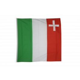 Drapeau Suisse Canton Neuchâtel à bas prix - maison-des-drapeaux.com