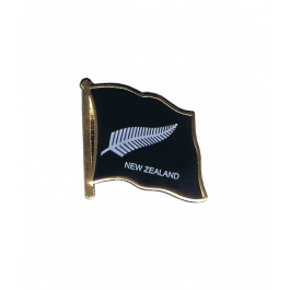 Pin's (épinglette) Drapeau Nouvelle-Zélande Plume All Blacks - 2 x 2 cm ...