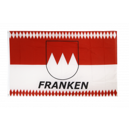 Drapeau Allemagne Franconie losange à bas prix - maison-des-drapeaux.com