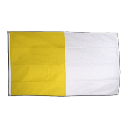 Drapeau jaune-blanc à bas prix - maison-des-drapeaux.com