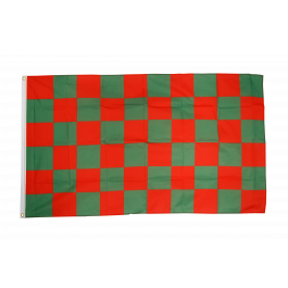 Drapeau Damier Rouge-Vert à bas prix - maison-des-drapeaux.com