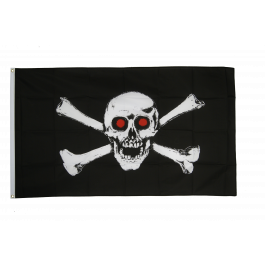 Drapeau Pirate fâché à bas prix - maison-des-drapeaux.com