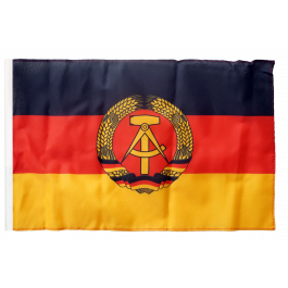 Drapeau Allemagne RDA avec ourlet - maison-des-drapeaux.com