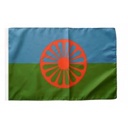 Drapeau Sinti avec ourlet - maison-des-drapeaux.com