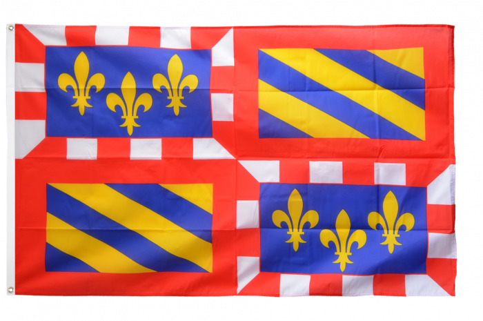 Drapeau France Bourgogne à bas prix - maison-des-drapeaux.com